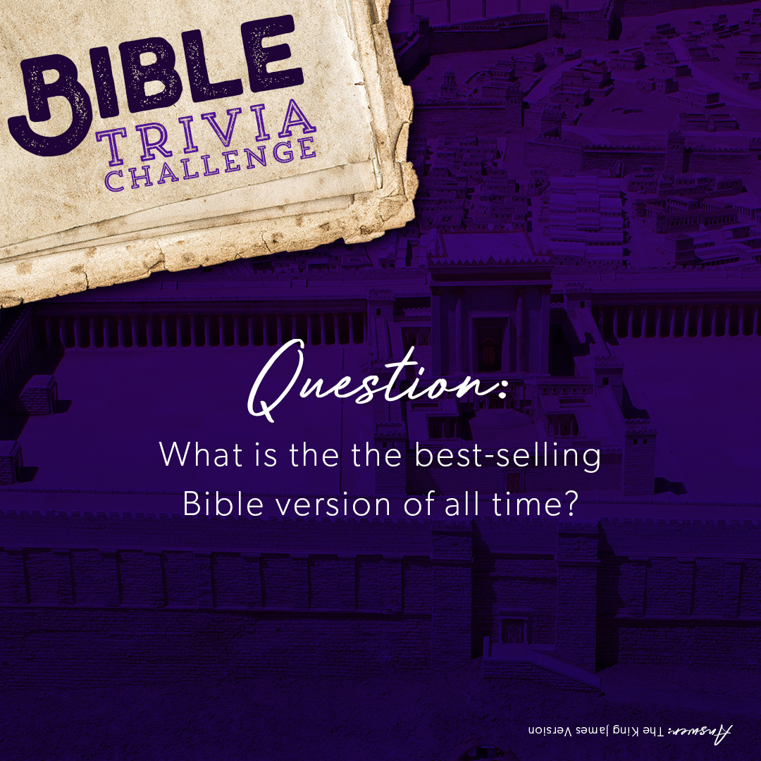 Bible Trivia Challenge & Giveaway Winner Picks One Bible! | Walking ...